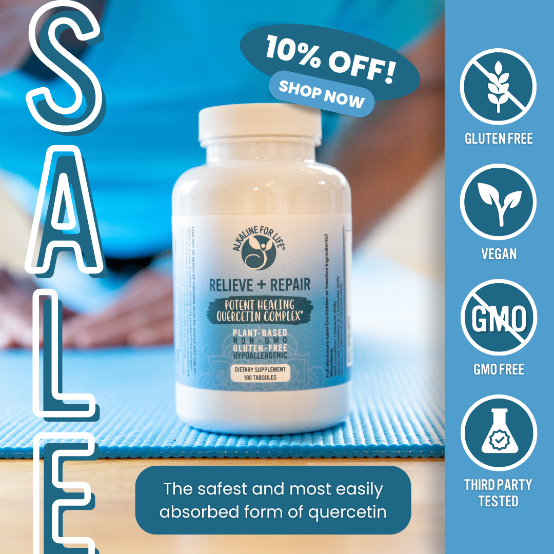 Relieve + Repair Quercetin On Sale in June! — Better Bones, Better Body