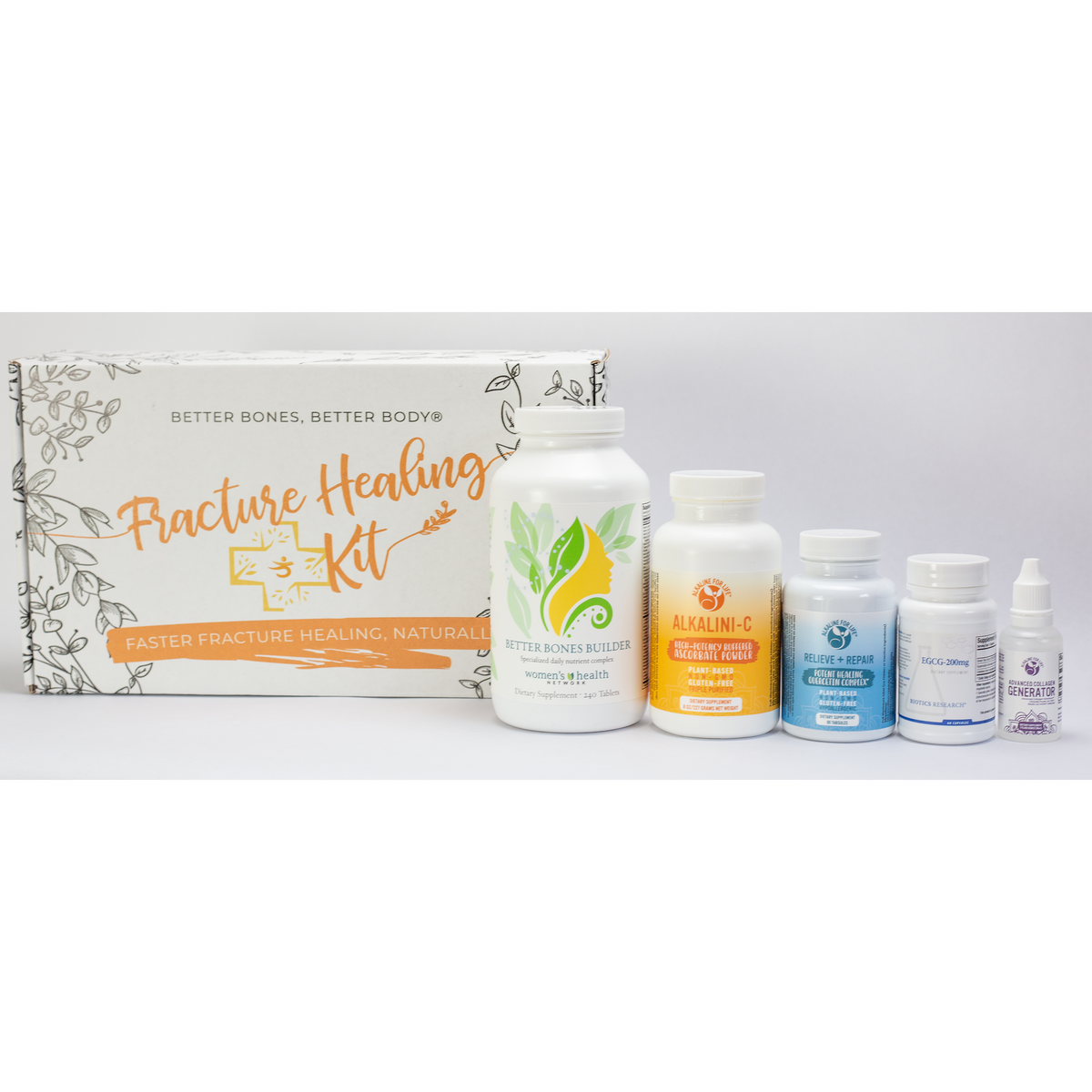 Fracture Healing Kit (with or without multivitamin) — Better Bones ...